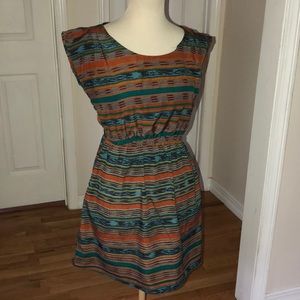 BeBop | Dresses | Bebop Native Aztec Print Romper Dress Size Small ...